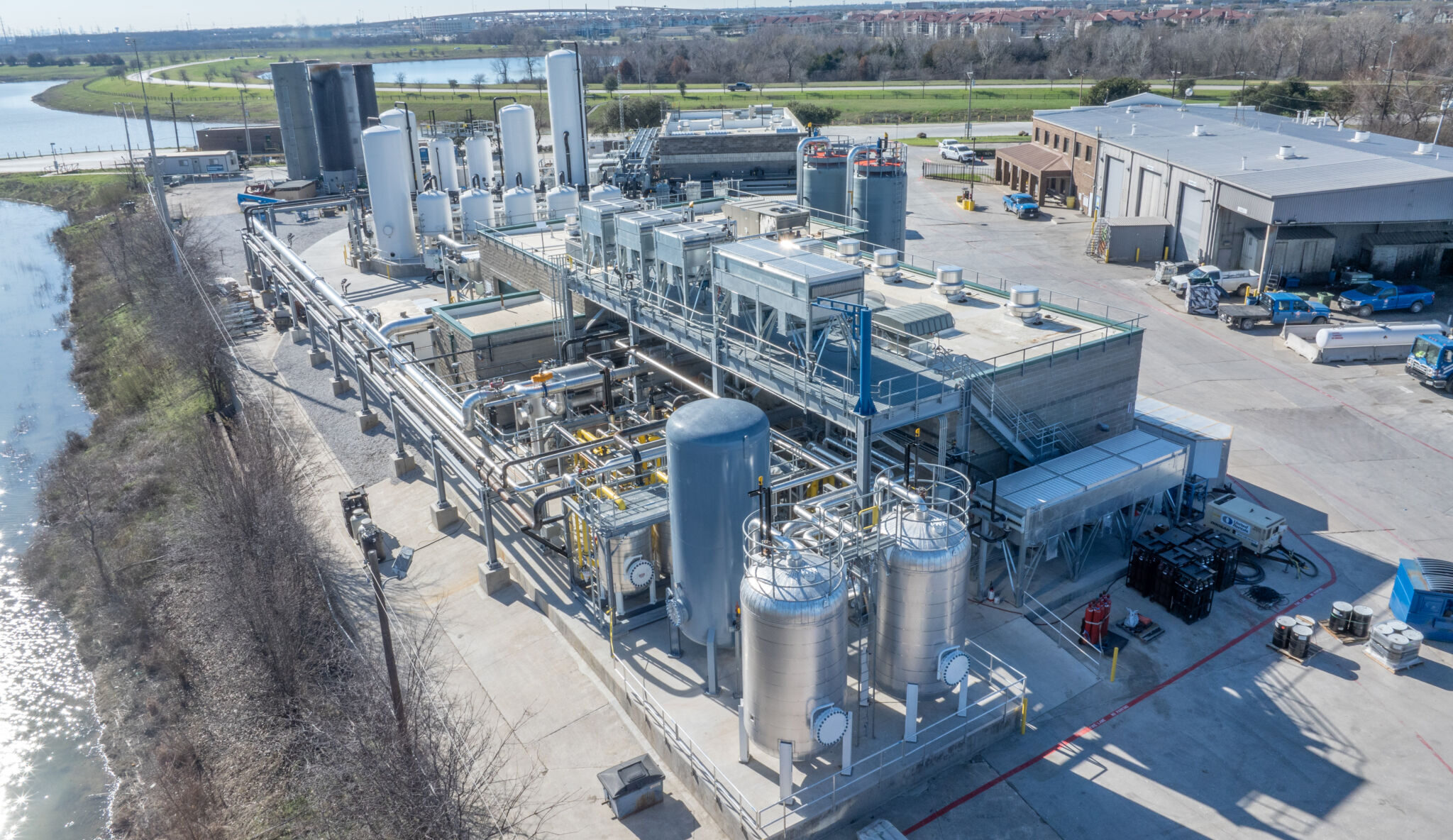 Dual RNG Plant Construction in DFW - United Group Services
